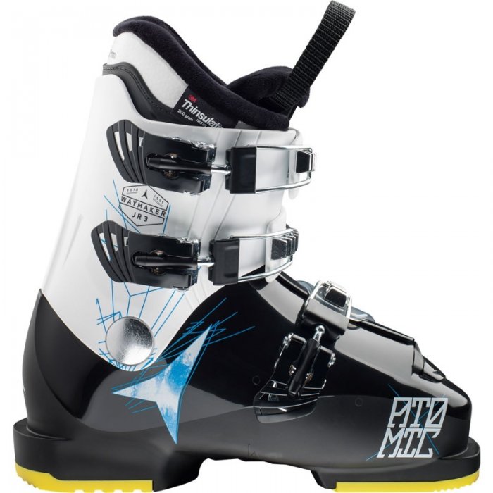 Clapari copii Atomic Waymaker Jr 3 Black/White/Blue - Skates.ro