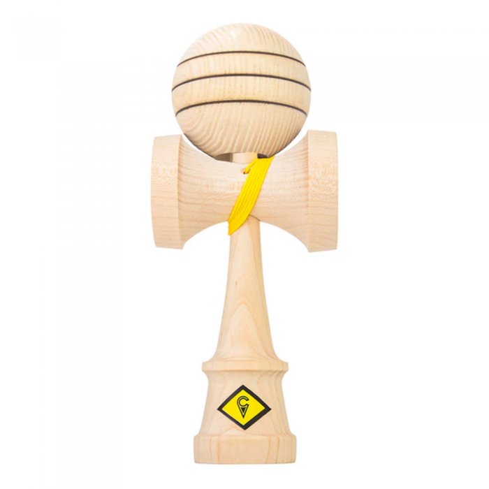 Kendama USA Craft Saga Shape Birch Triple Burnt Line Birch - Skates.ro