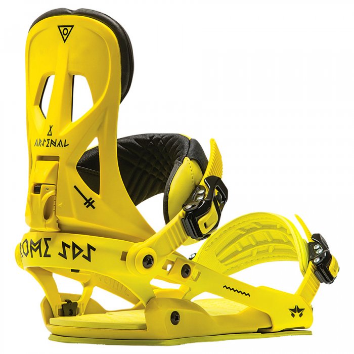 Legaturi snowboard Rome Arsenal lime - Skates.ro