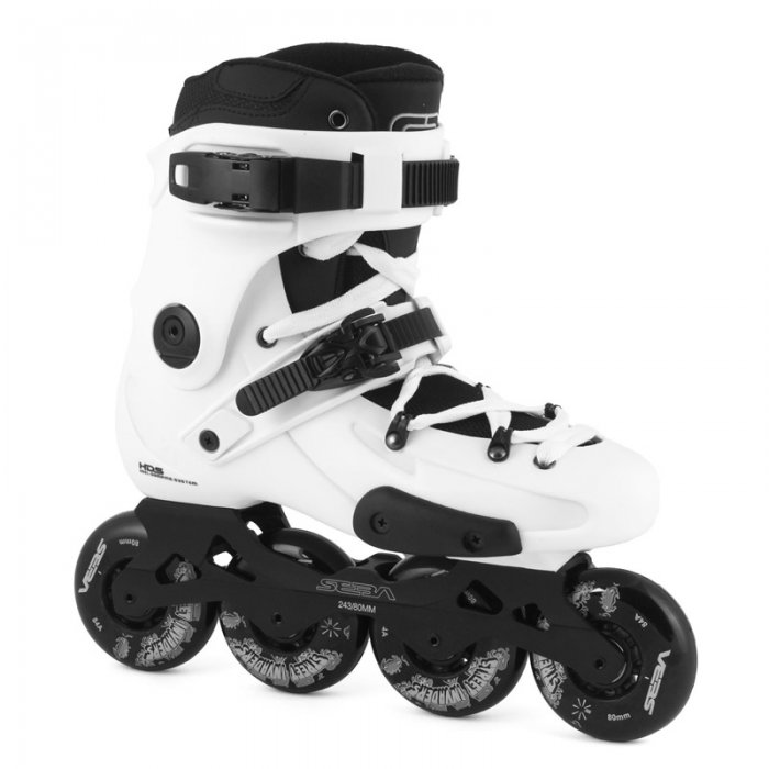 Role SEBA FR1 80 White - Skates.ro