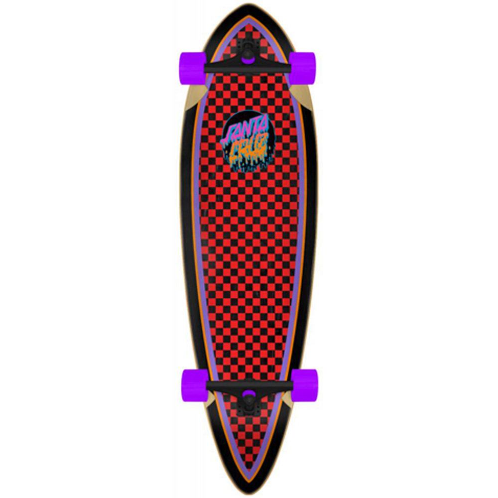 Longboard Santa Cruz Rad Dot Pintail Multi - Skates.ro