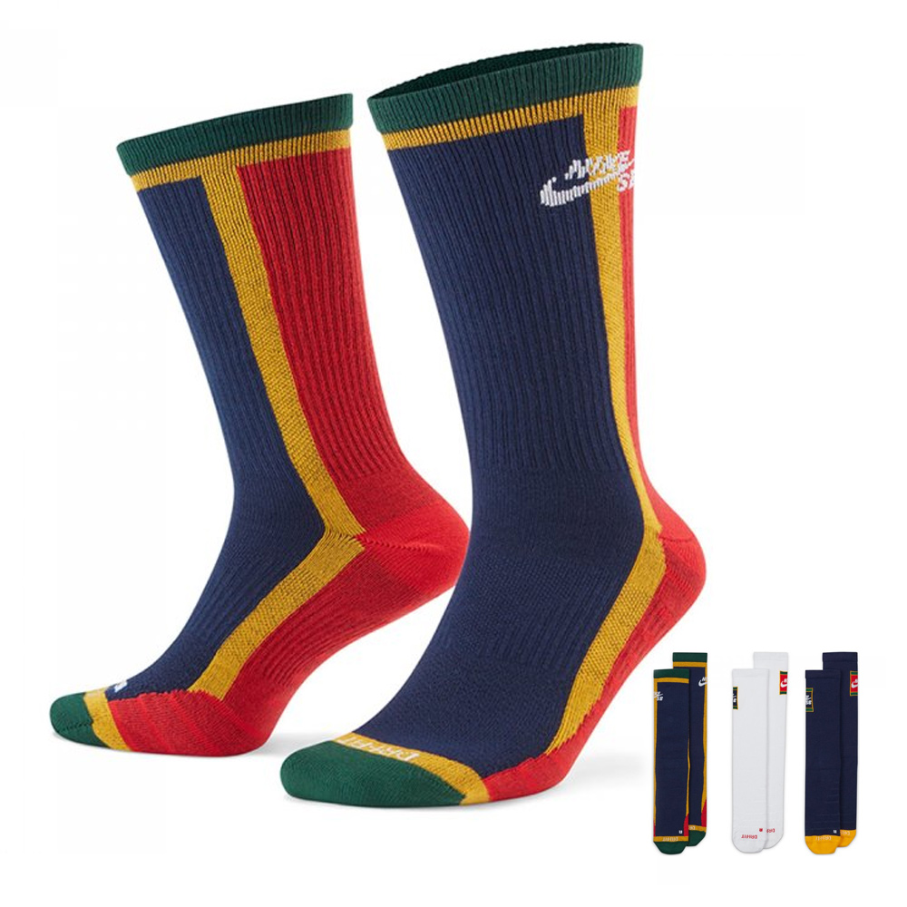 Set Sosete Nike SB Everyday Max Lightweight Crew 3 per - Skates.ro