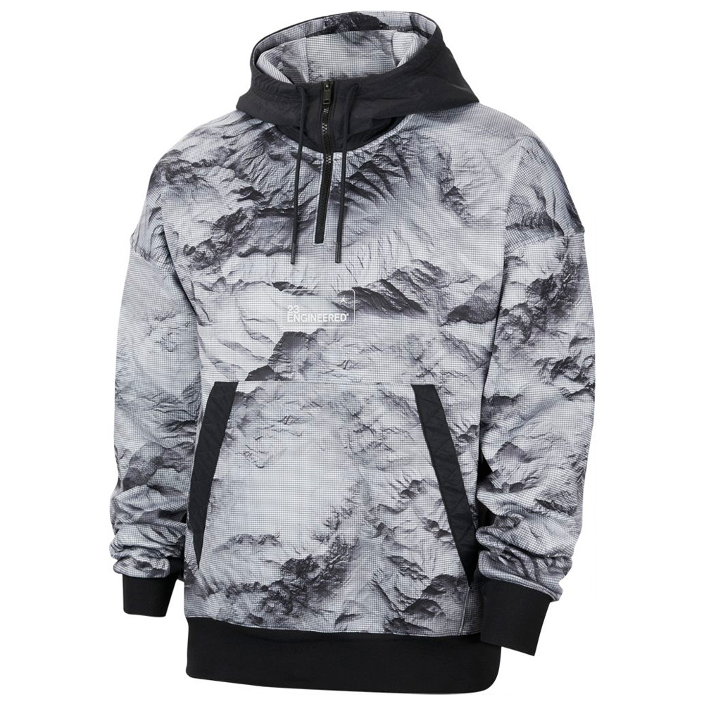 Hanorac Nike Jordan 23 Engineered White/Black/White - Skates.ro