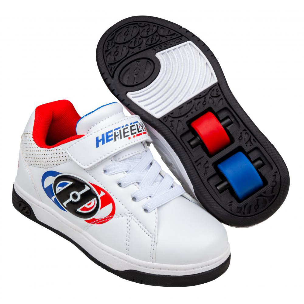 Heelys Swerve X2 White/Blue/Red - Skates.ro