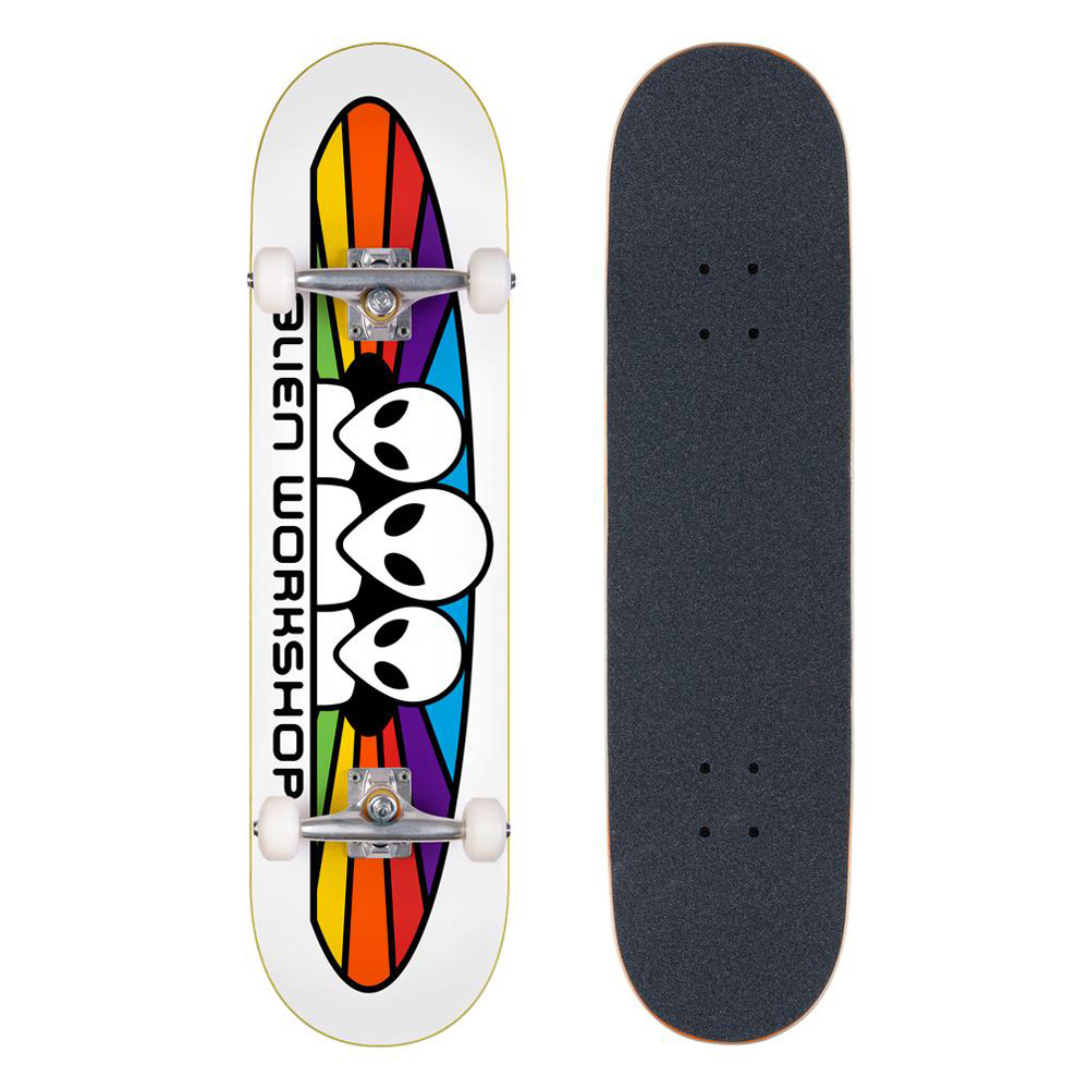 Skateboard Alien Workshop Spectrum White 7.75inch - Skates.ro