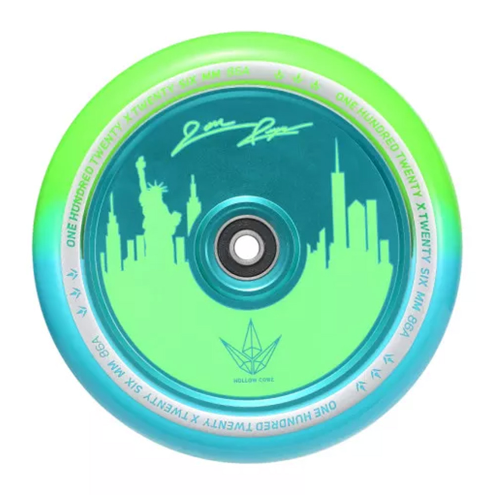 Roata Trotineta Blunt 120mm Jon Reyes Green/Teal - Skates.ro