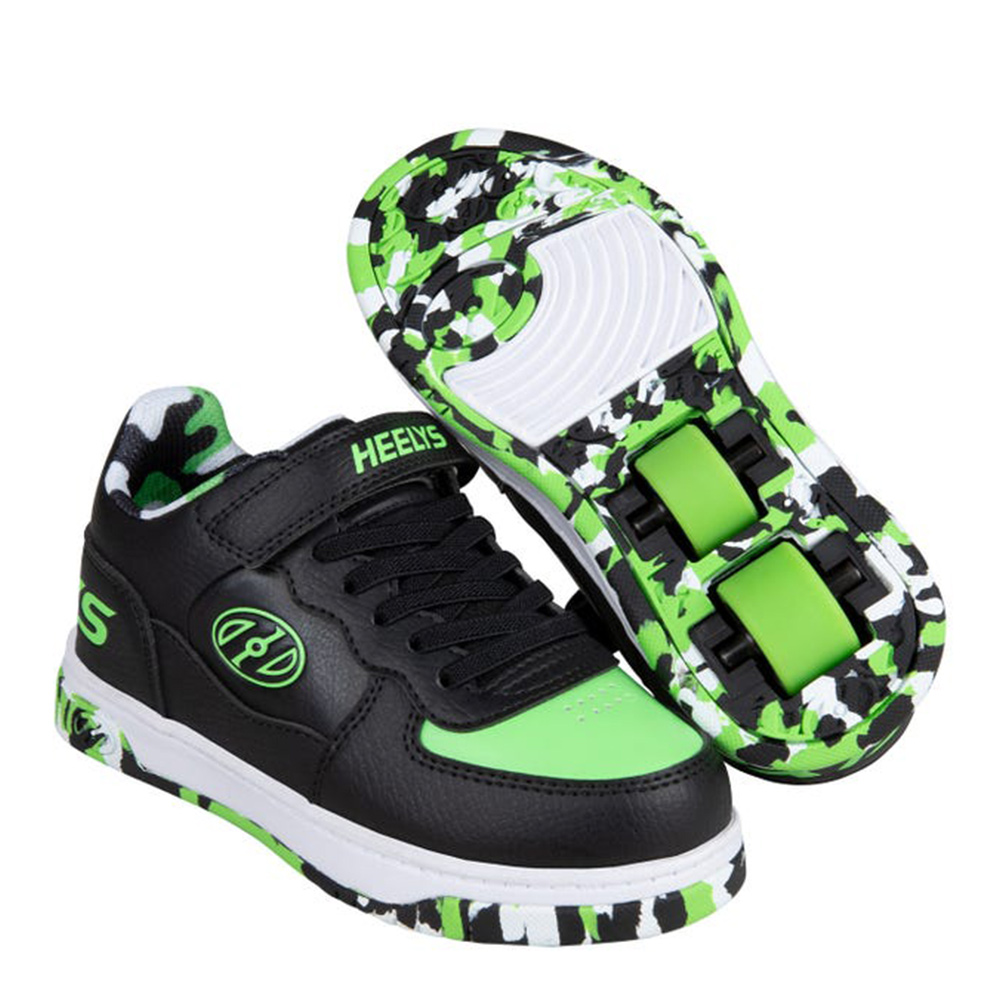 Heelys Reserve X2 Black/Green/White - Skates.ro