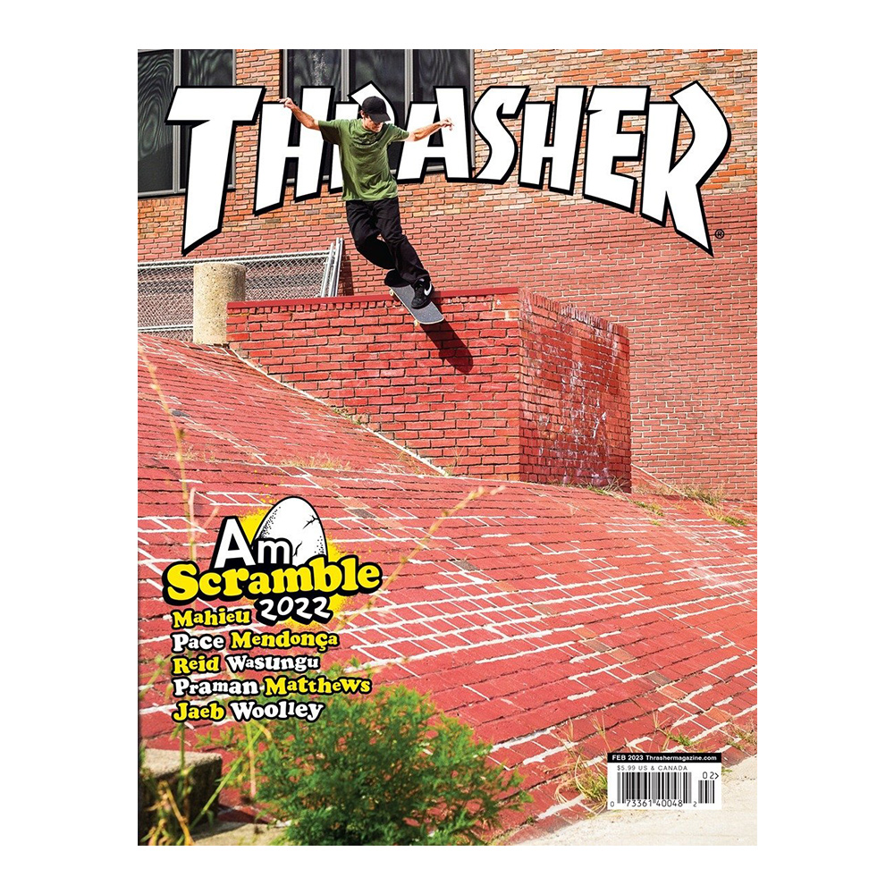 Thrasher Magazine February 2023 - Skates.ro