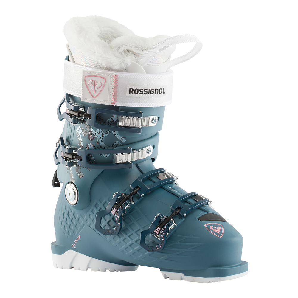 Clapari Rossignol All Track 80 W Sky Blue 22/23 - Skates.ro