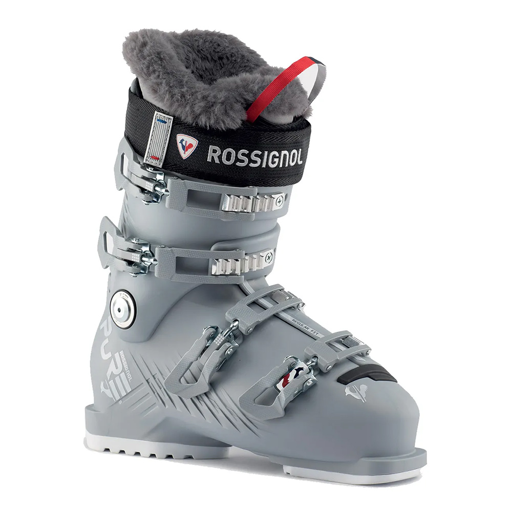 Clapari Rossignol Pure 80 GW Metalic Ice Grey 22/23 - Skates.ro