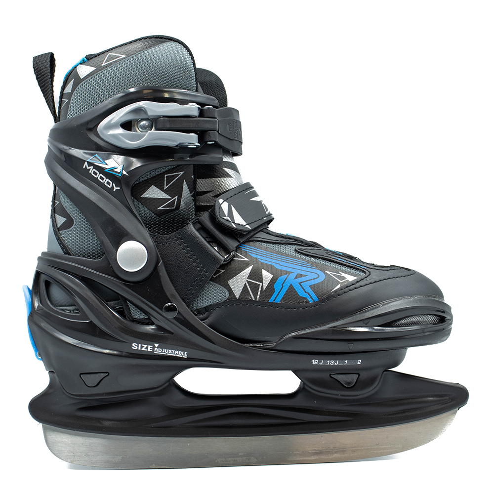 Patine copii Roces Moody Ice 3.0 Boy Black/Astro Blue - Skates.ro