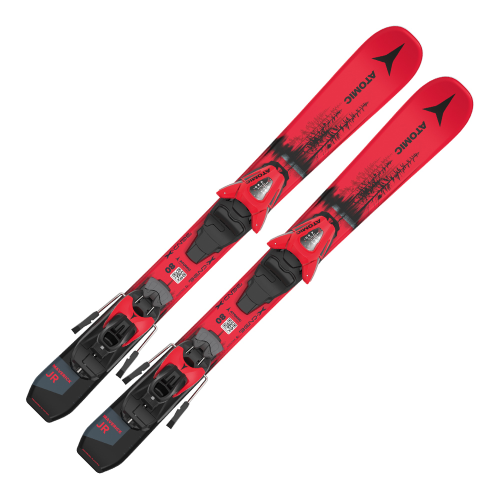 Schiuri Atomic Maverick Jr 70-90 + legaturi C5 GW Red 22/23 - Skates.ro