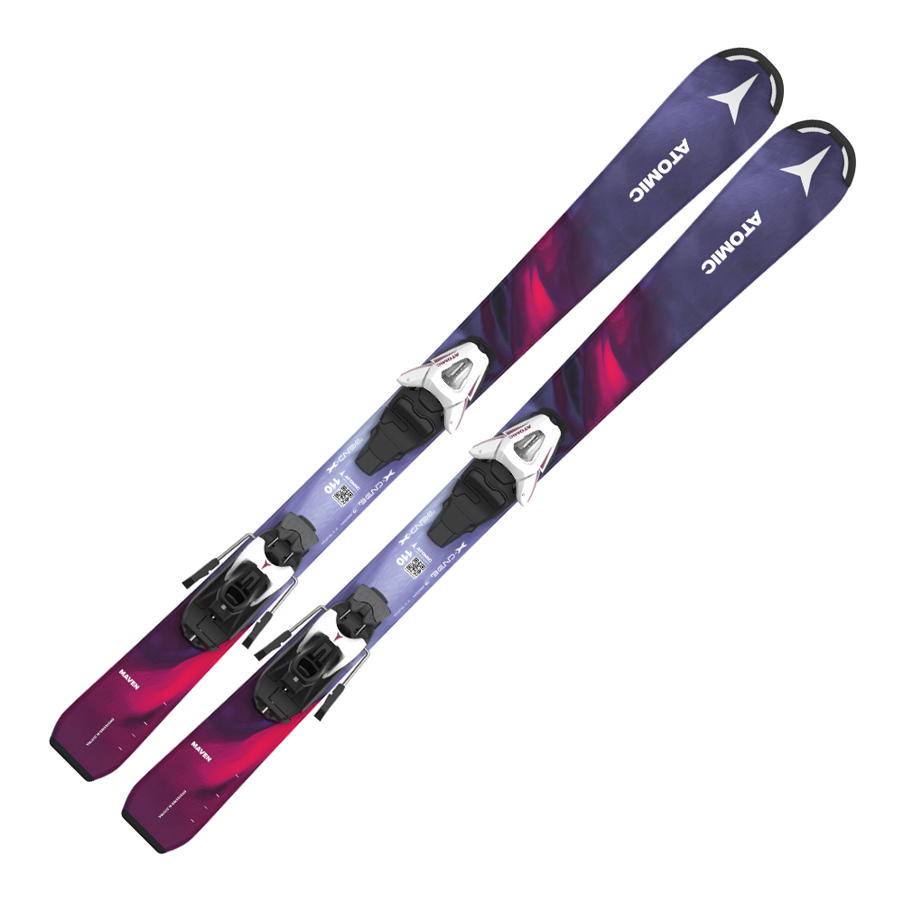 Schiuri Atomic Maven Girl 100-120 + legaturi C 5 GW Bl/Rd 22/23 - Skates.ro