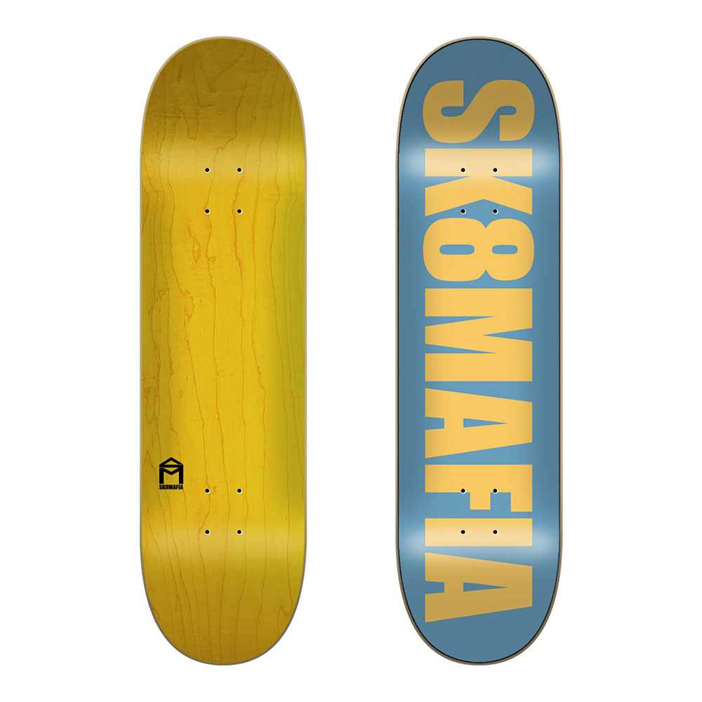 Deck Skateboard Sk8Mafia Og Logo Matte Blue 8.25inch - Skates.ro