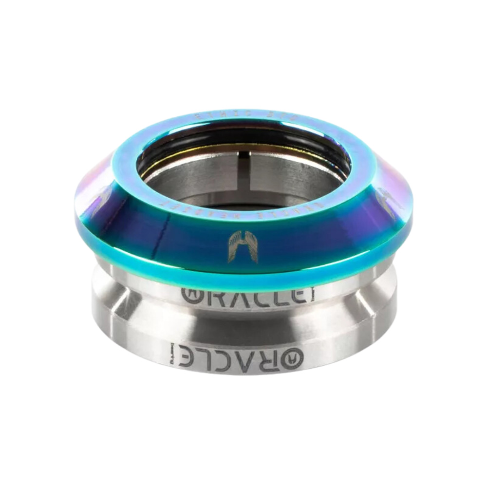 Headset trotineta Ethic DTC Oracle Chrome Neochrome - Skates.ro