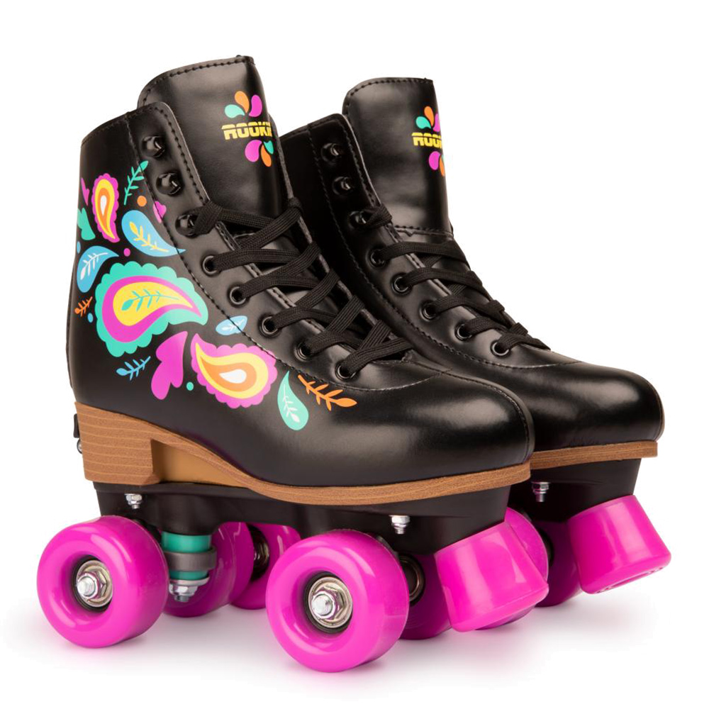 Patine cu rotile reglabile Rookie Carnival Black - Skates.ro