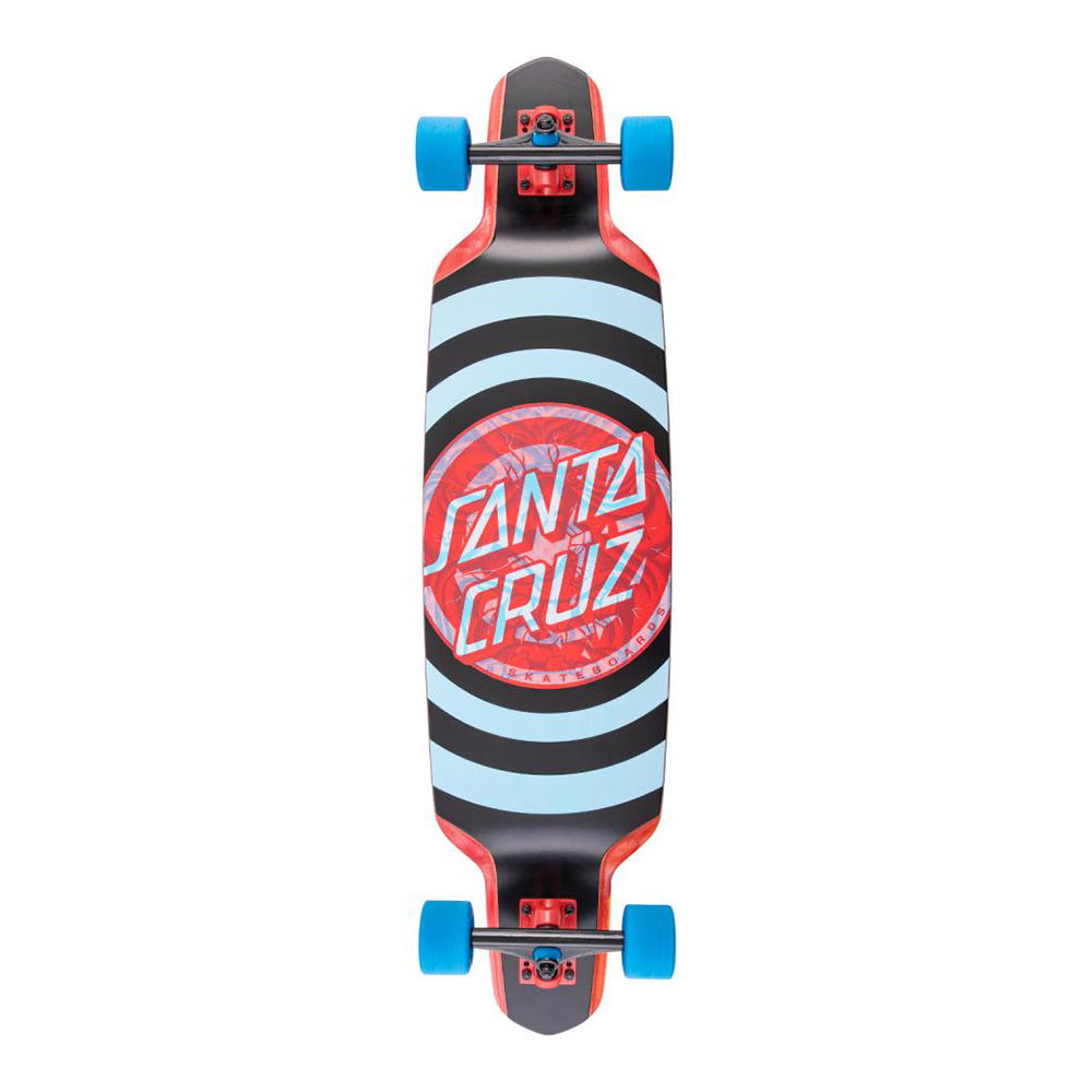 Longboard Santa Cruz Decoder Roskopp Drop Thru Multi - Skates.ro