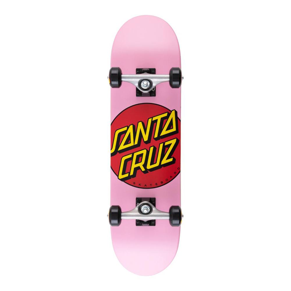 Skateboard Santa Cruz Classic Dot Micro Pink 7.5inch - Skates.ro