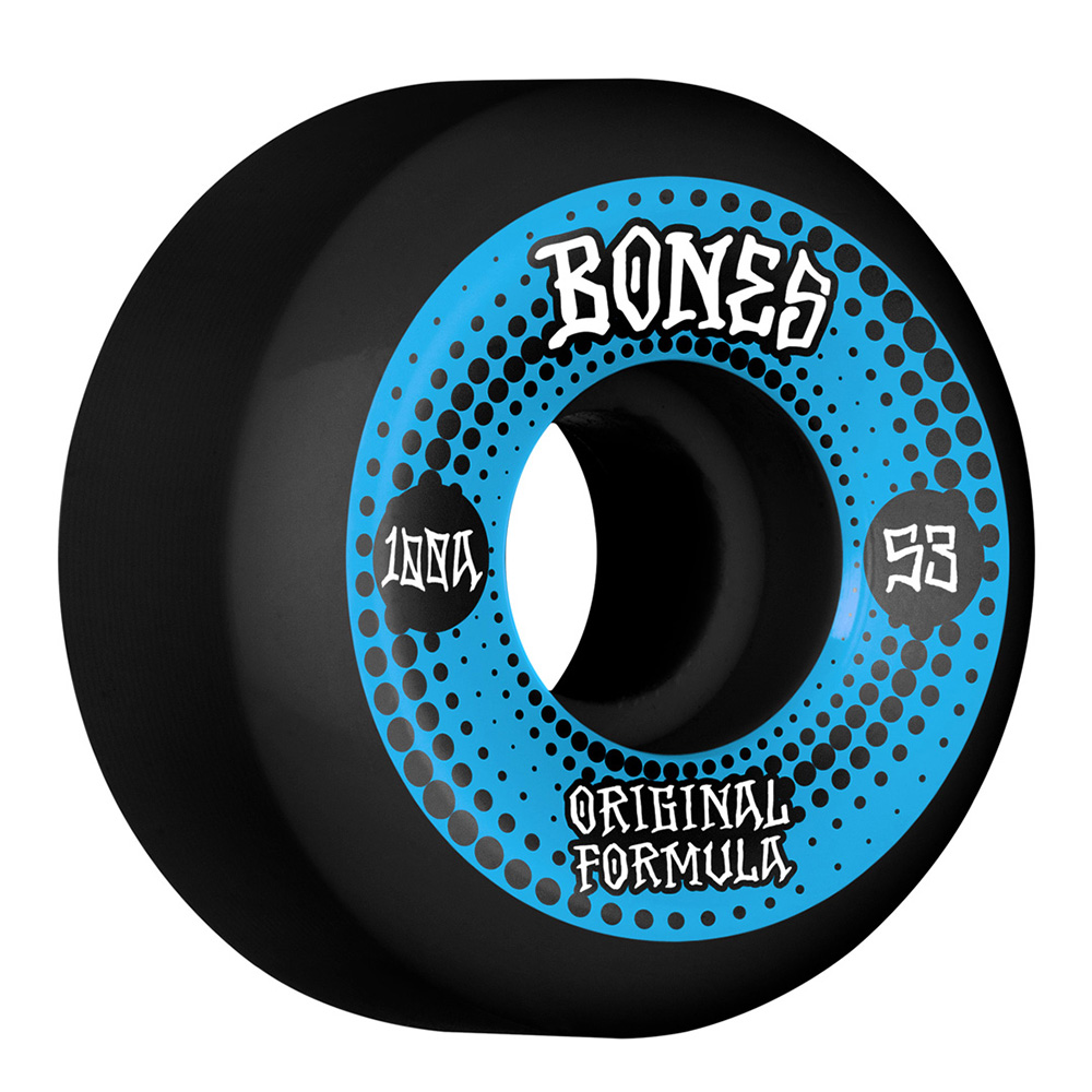 Set 4 roti Skateboard Bones Originals 53mm 100a V5 Sidecut - Skates.ro