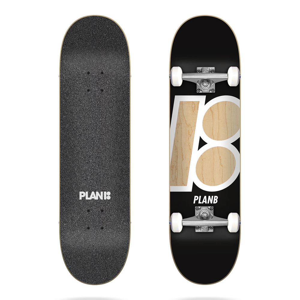 Skateboard Plan B Team Stain 8.25inch - Skates.ro