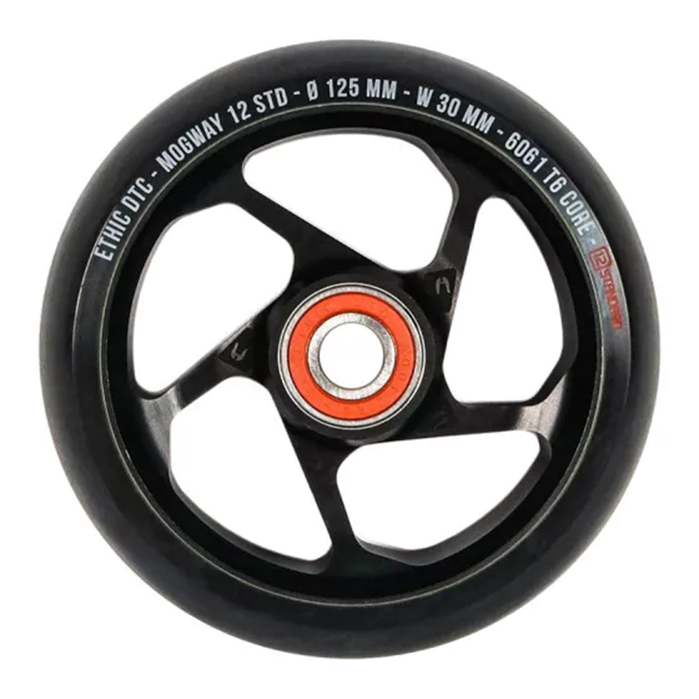 Roata Trotineta Ethic DTC Mogway 12 STD 125mm Black - Skates.ro