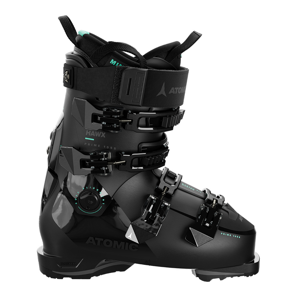 Clapari Atomic Hawx Prime 105 S W GW Black/Teal 24/25 - Skates.ro