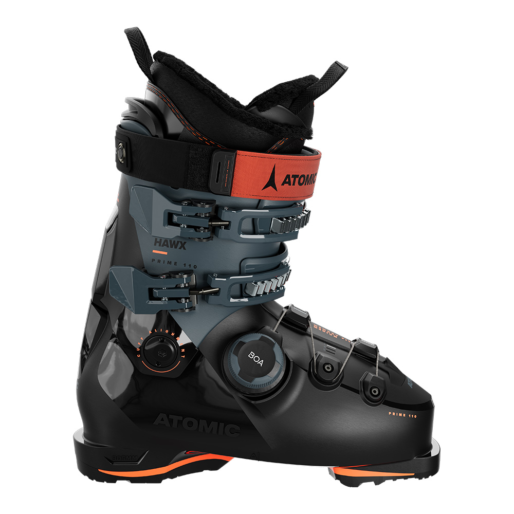 Clapari Atomic Hawx Prime 110 BOA GW Black/Storm/Orange 24/25 - Skates.ro