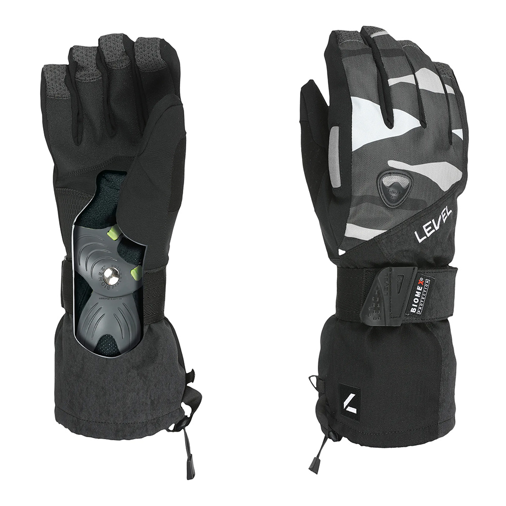 Manusi Level Fly Anthracite-White - Skates.ro