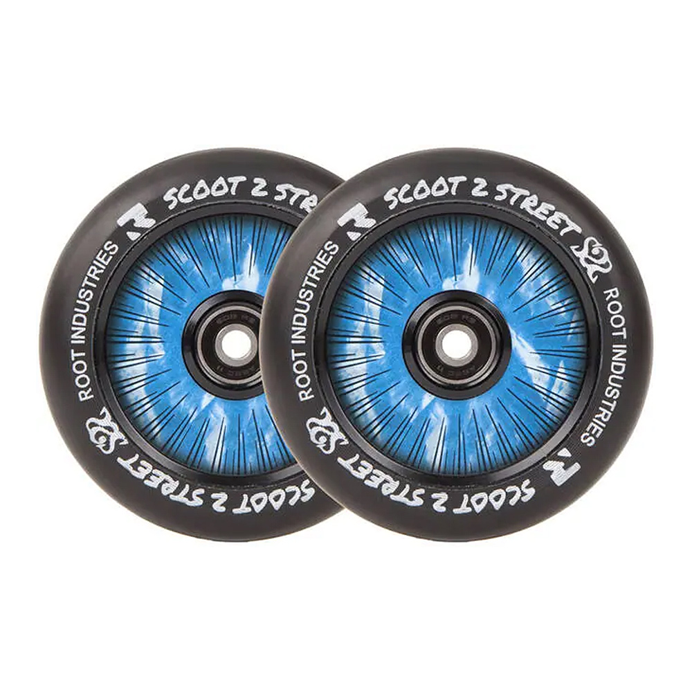Set 2 roti Trotineta Root Air Black 110mm Scoot2street - Skates.ro