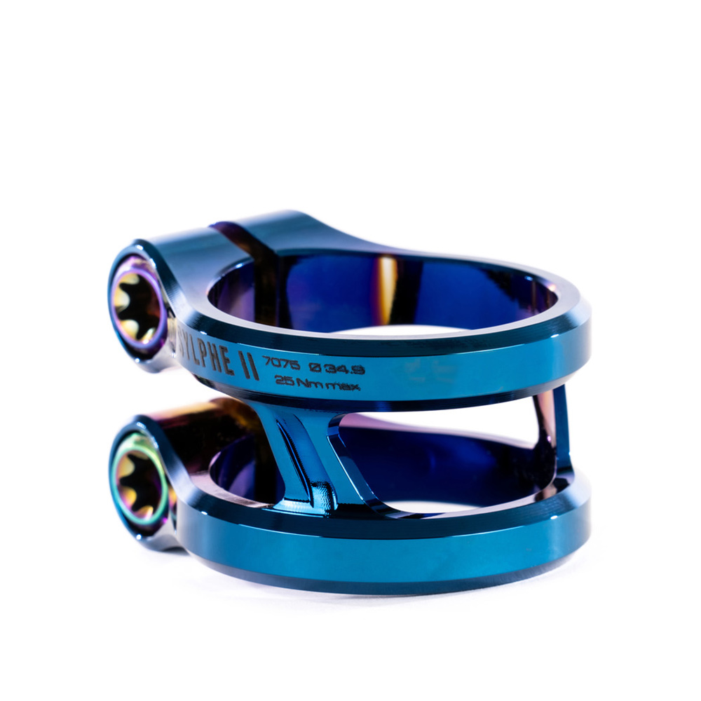 Clema Trotineta Ethic DTC Sylphe V2 STD Chrome Blue - Skates.ro