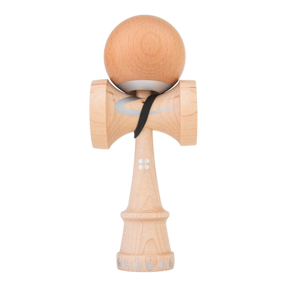 Kendama USA Pro Model Saga Shape Nobu Nori Natural Silk - Skates.ro