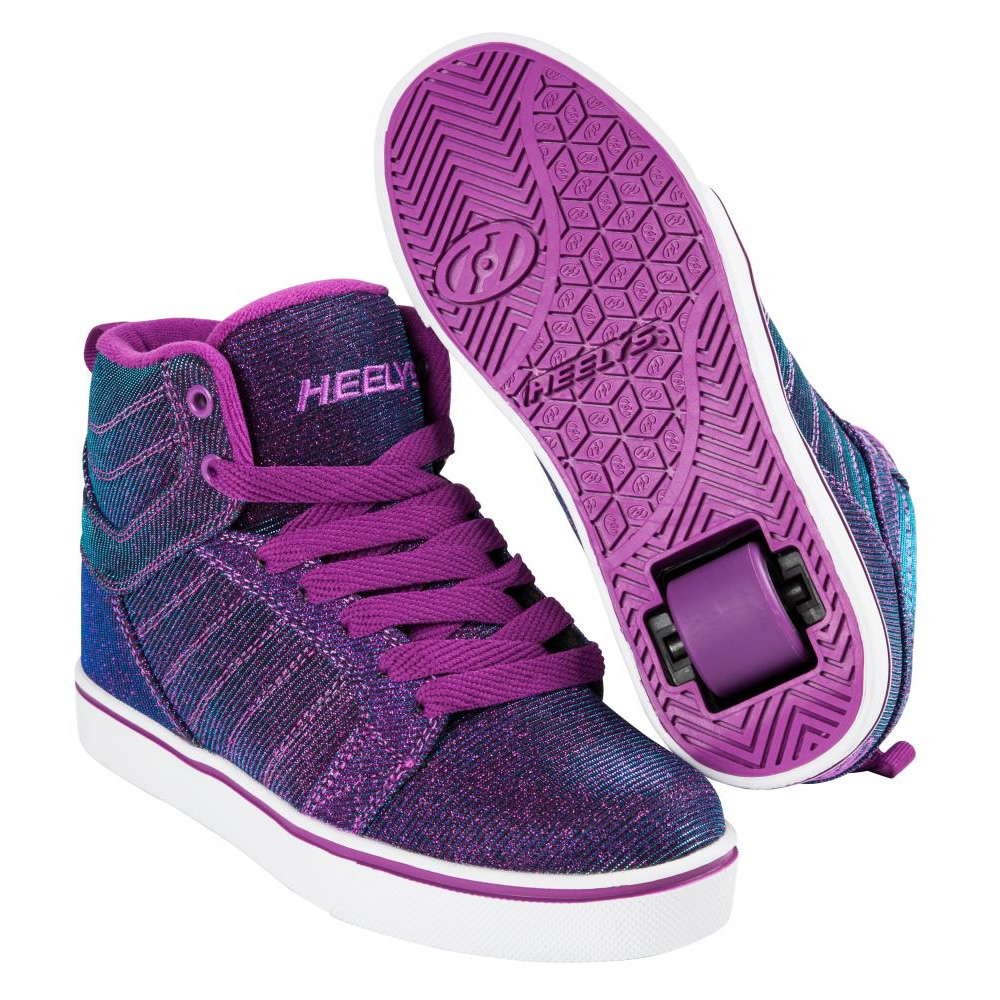 Heelys Uptown Purple/Aqua Colourshift - Skates.ro