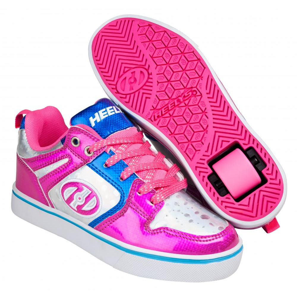 Heelys Motion 2.0 Pink/Silver/Aqua - Skates.ro