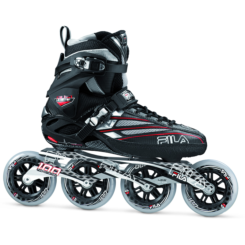 Role FILA FM 100 Negru/Rosu - Skates.ro