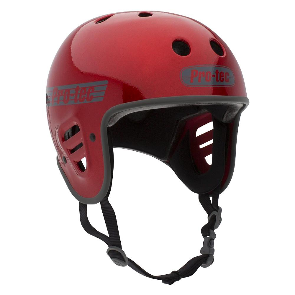 Casca Pro-Tec Full Cut Cert Red Metal Flake - Skates.ro