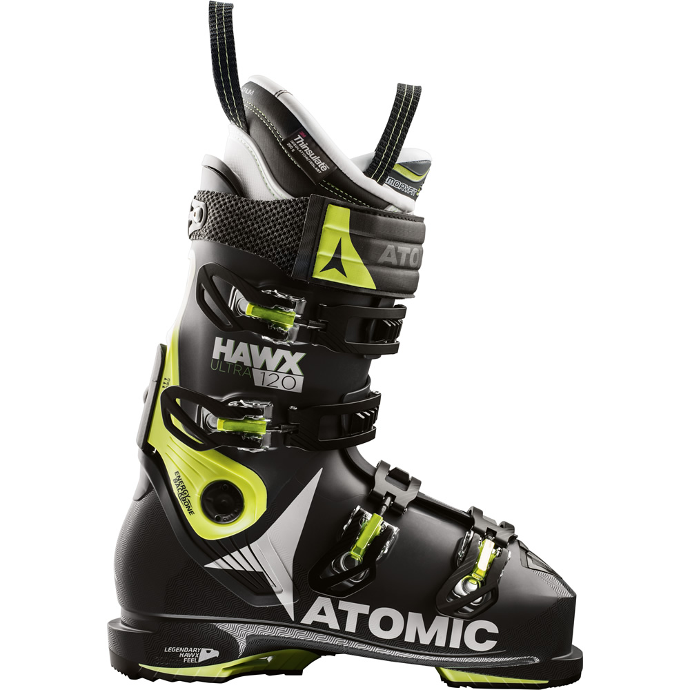 Clapari Atomic Ultra 120 Black/Lime - Skates.ro