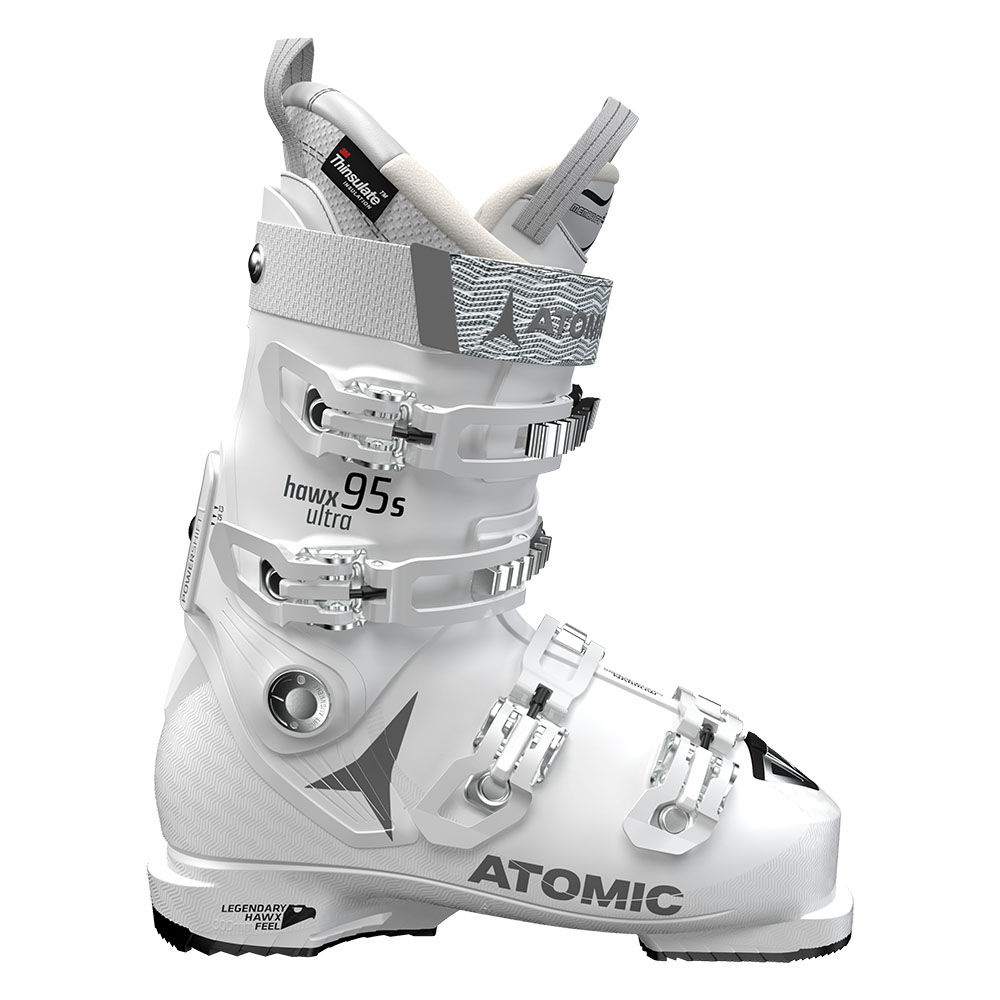 Clapari Atomic Hawx Ultra 95 S W White/Silver - Skates.ro