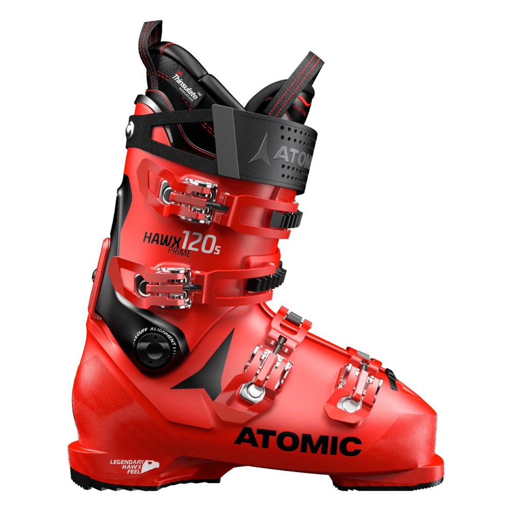 Clapari Atomic Hawx Prime 120 S Red/Black - Skates.ro