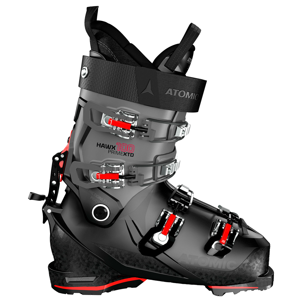 Clapari Atomic Hawx Prime XTD 100 GW Black/Anthracite/Red F21 - Skates.ro
