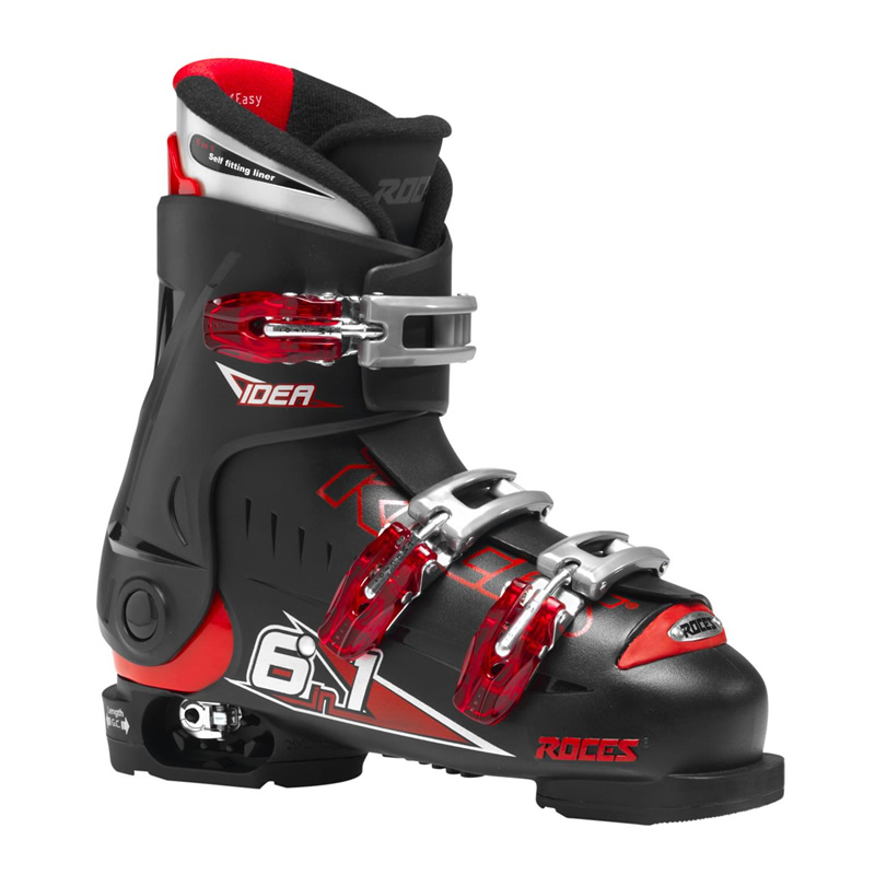 Clapari reglabili copii Roces Idea Negri 3 clape - Skates.ro