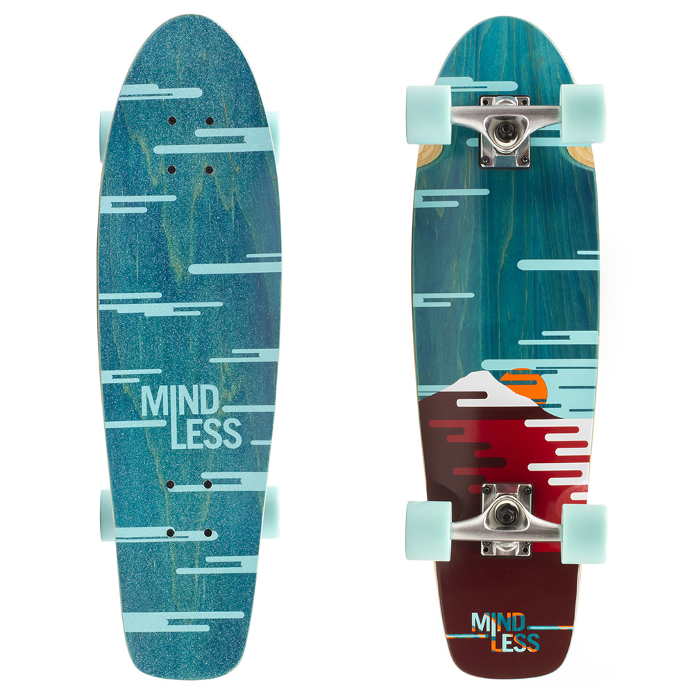 Cruiser Mindless Longboards Sunset Green - Skates.ro