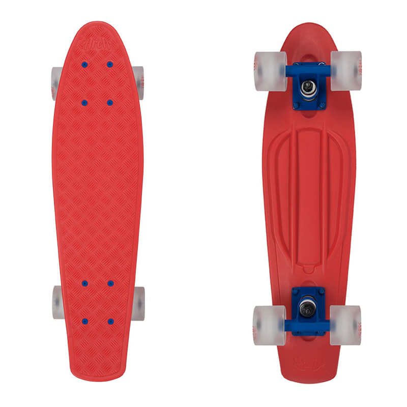Cruiser Area red/transparent white 22inch/56cm - Skates.ro