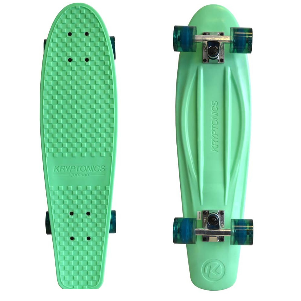 Cruiser Kryptonics Torpedo long teal 28inch/71cm - Skates.ro