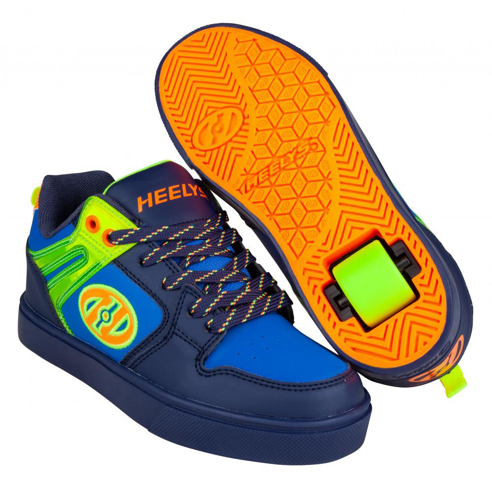 Heelys Motion 2.0 Navy/Bright Yellow/Orange - Skates.ro