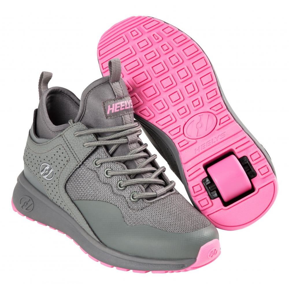 Heelys Piper Grey/Pink - Skates.ro