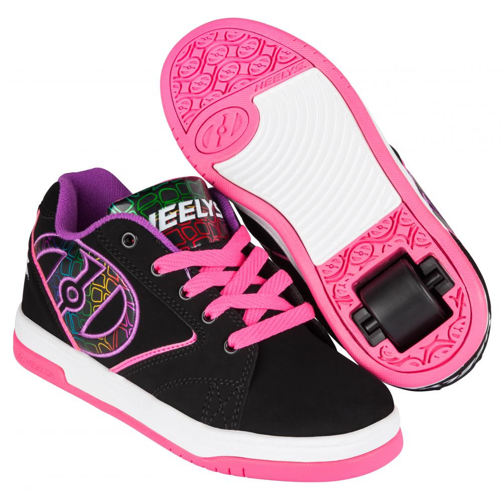 Heelys Propel 2.0 Black/Pink Purple - Skates.ro