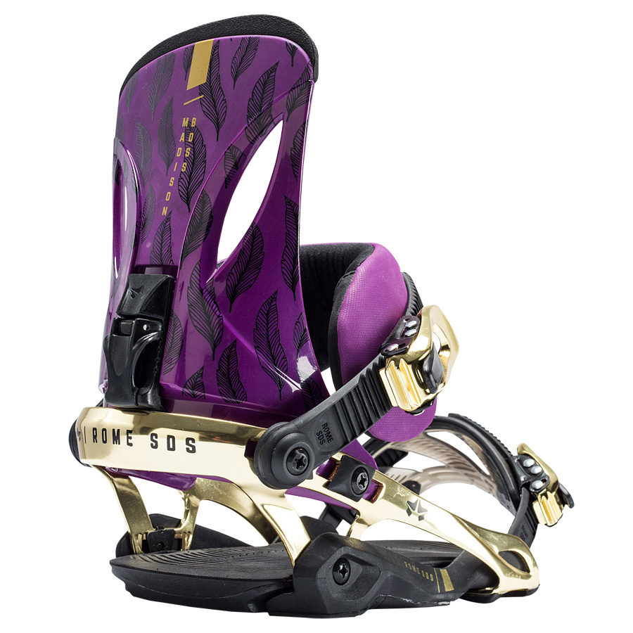 Legaturi snowboard Rome Madison Boss feathers 2018 - Skates.ro
