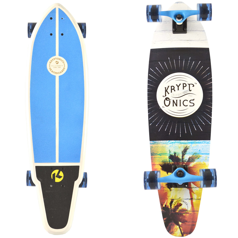 Longboard Kryptonics Sunshine Palm 34inch/86cm - Skates.ro