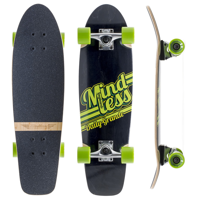 Cruiser Mindless Longboards Daily Grande black 28inch/71cm - Skates.ro