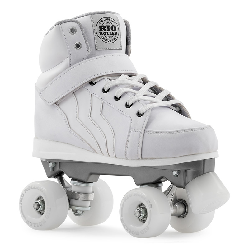 Patine cu rotile Rio Roller Kicks White - Skates.ro